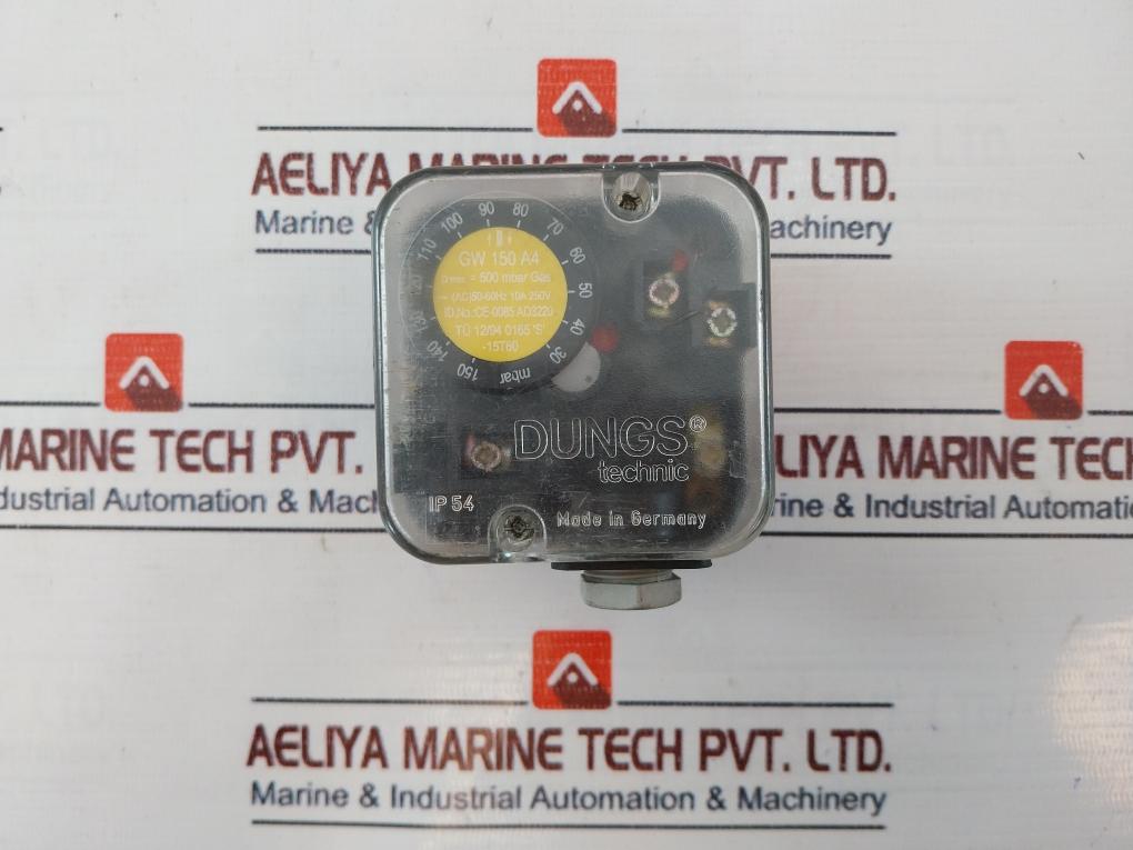 Dungs Technic Gw 150 A4 Pressure Switch Ip 54 – Aeliya Marine Tech®