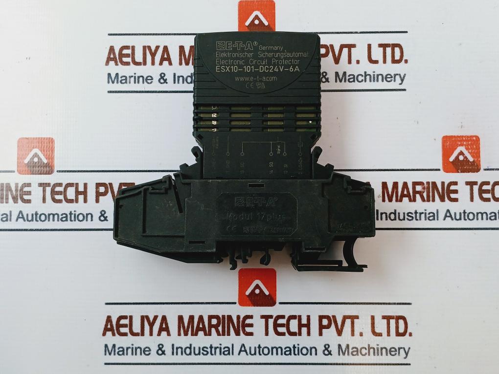 E-t-a Esx10-101-dc24V-6A Electronic Circuit Protector – Aeliya Marine Tech®