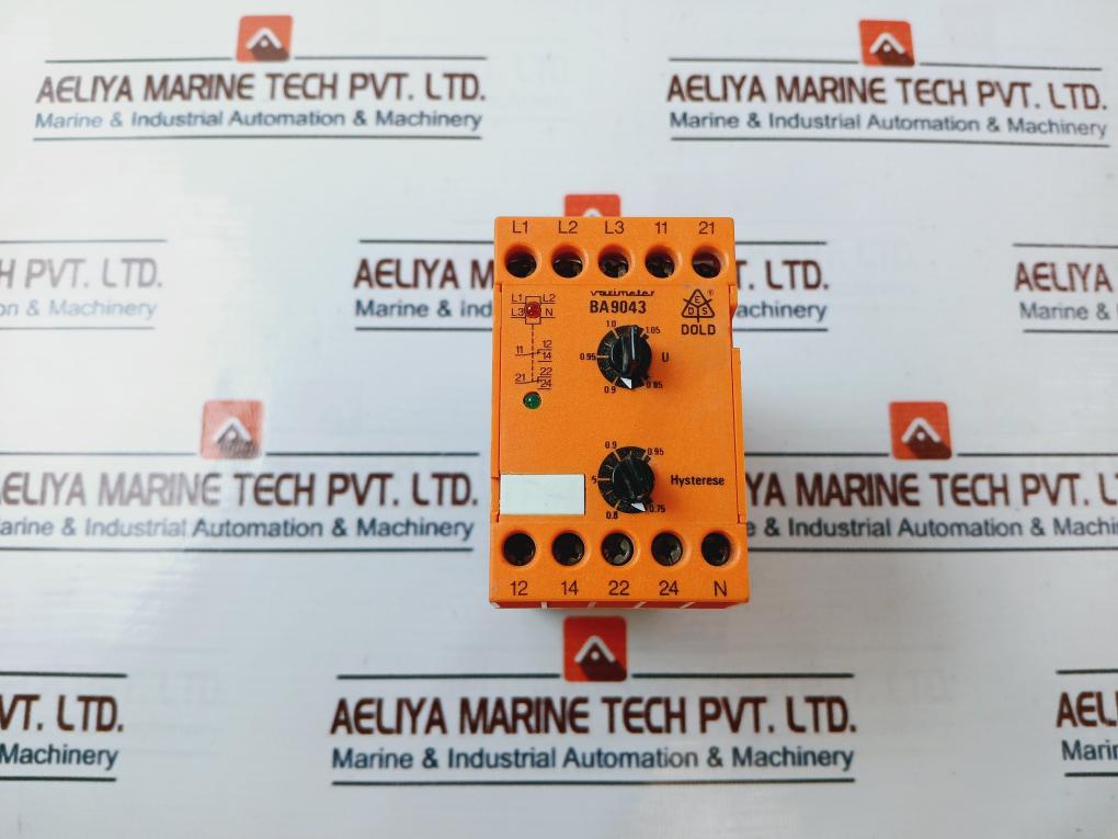 E.Dold U. Sohne Ba 9043 Verimeter Relay 0026903 – Aeliya Marine Tech