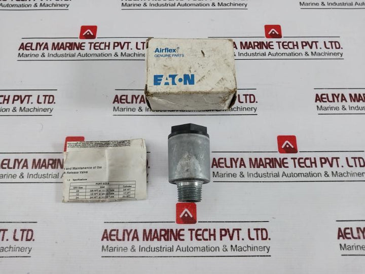 Eaton Airflex 1/2 Qrv Release Valve 50 Lb.Ft Max Max Torque 10 Ft Lbs ...
