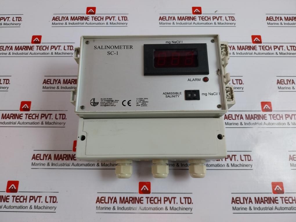Elbro Digital Sc-1 Salinometer 230v 50hz 4a 250vac – Aeliya Marine Tech