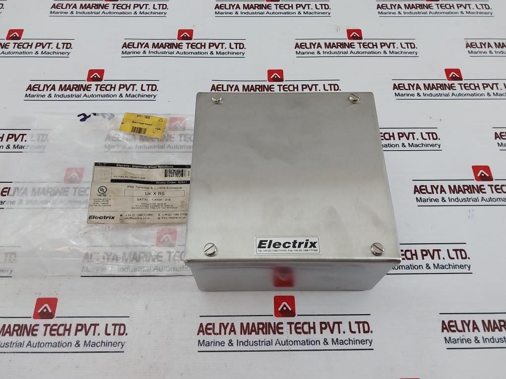 Electrix Ul50 Terminal & Control Enclosure Junction And Pull Box Ip66 – Aeliya Marine Tech