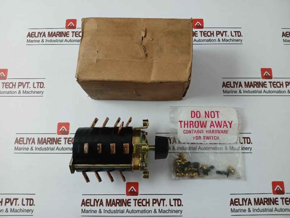 Electro Switch 103908Lc 9905 Rotary Control Switch - Aeliya Marine Tech