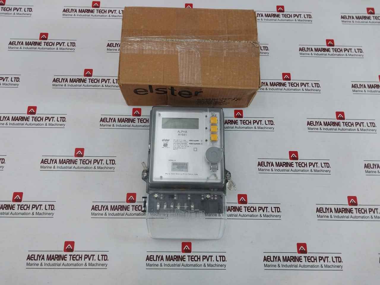 Elster Alpha A1641 Digital Kwh/Kvarh/Kvah Electric Meter 0.2S 40000 Imp ...