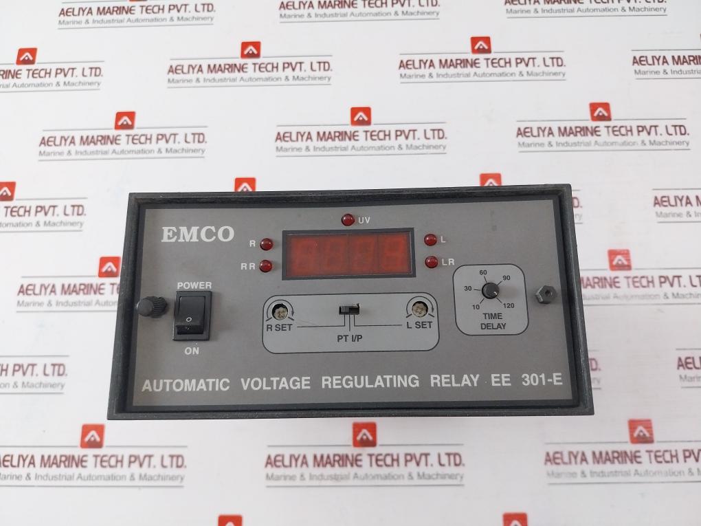 Emco Ee 301-e Automatic Voltage Regulating Relay 110V 50Hz 10 Watts – Aeliya Marine Tech