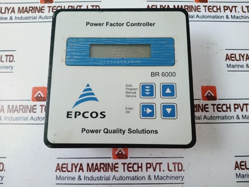 Epcos Br6000-r12 Power Factor Controller – Aeliya Marine Tech