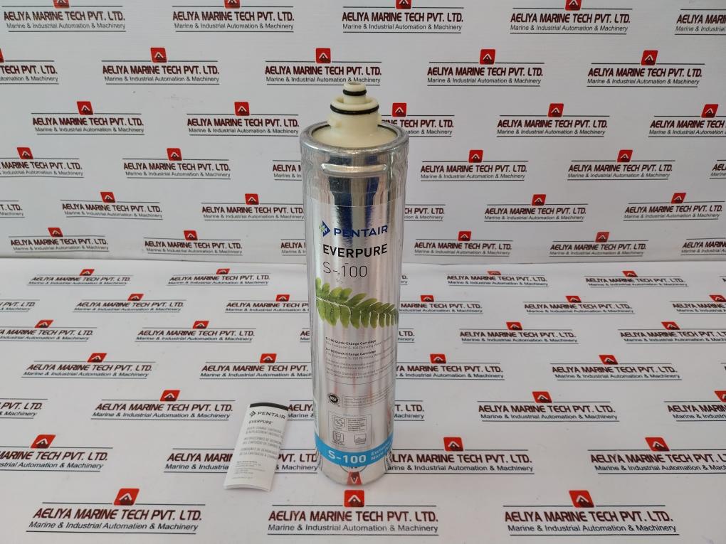 Everpure S-100 Water Filter Cartridge System 10-125 Psi (0.7-8.6 Bar ...