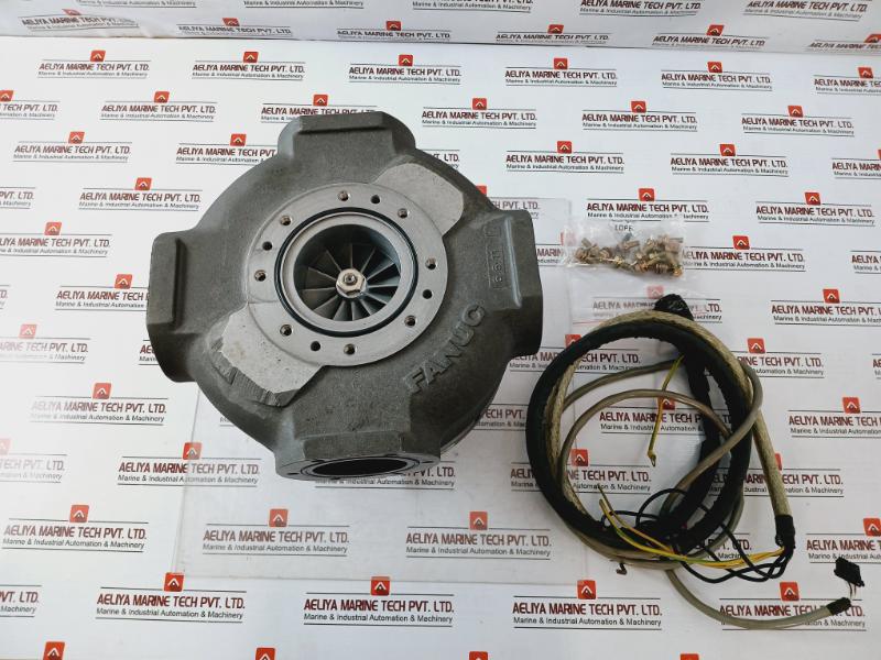 Fanuc B0.3H/60000 Turbo Blower A06B-0977-b901 6Kw 3-phase Motor 190V 1 ...