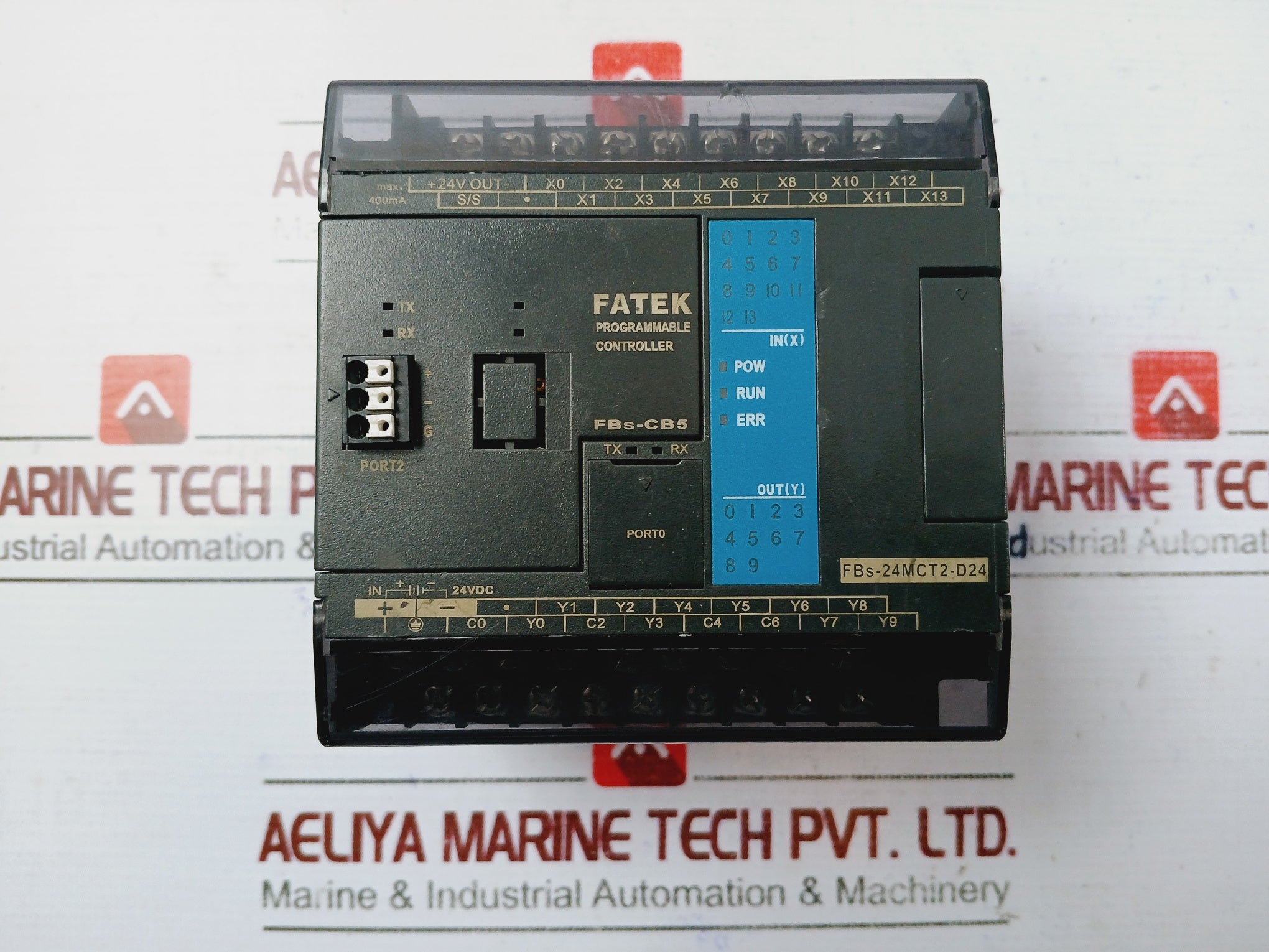 Fatek Fbs-24Mct2-d24 Programmable Controller Advanced Main Unit 24V Dc – Aeliya Marine Tech