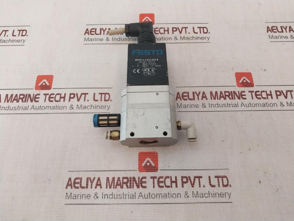 Festo Mppe-3-1/8-6-010-b Proportional Pressure Regulator 8Bar/120Psi 3 ...