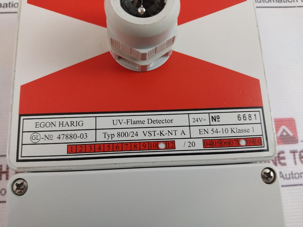 Egon harig 800/24 vst-k-nt a flamtron uv-flame detector – Aeliya Marine Tech