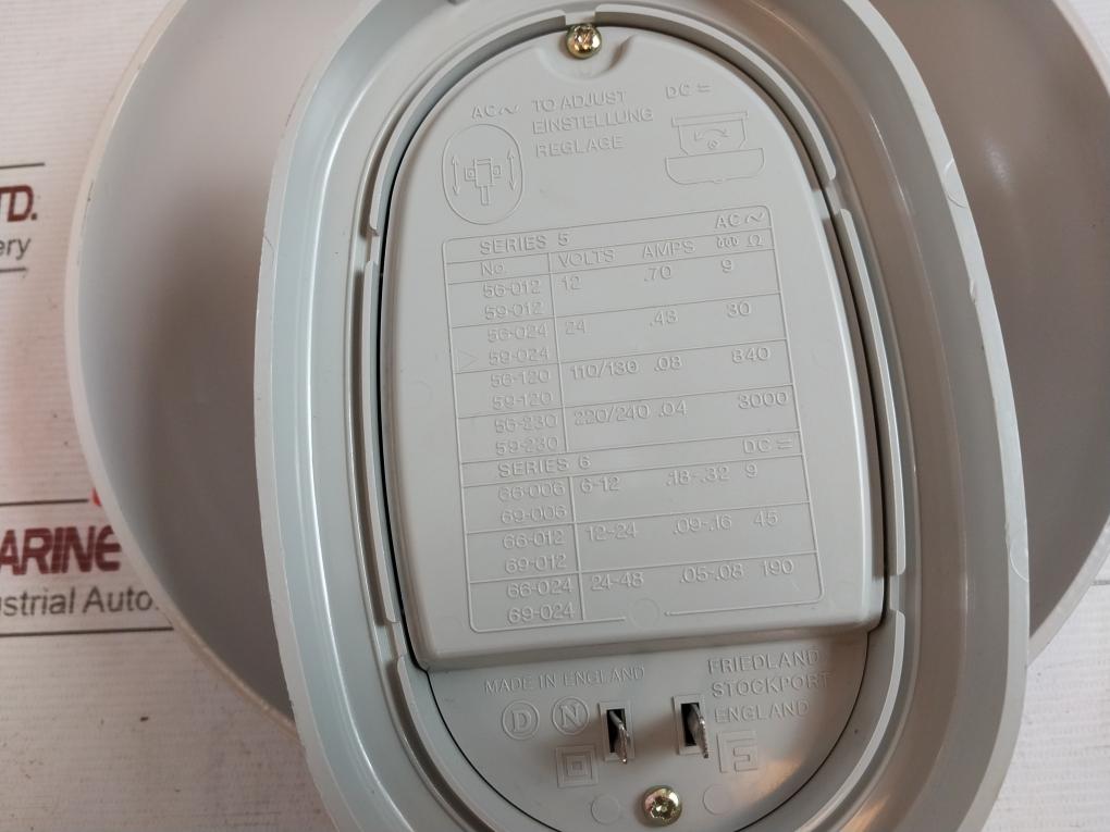 Friedland Alarm Bell (White) – Aeliya Marine Tech