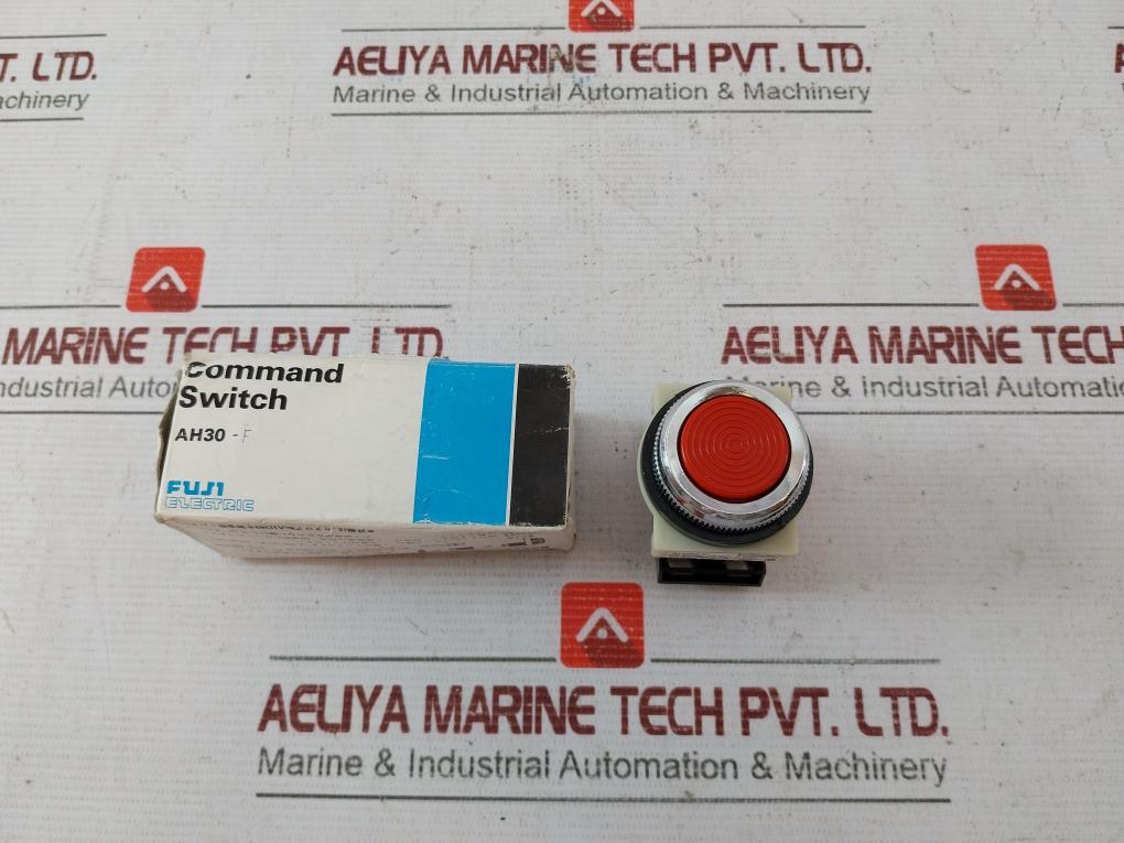 Fuji Electric Ah30-f Push Button Command Switch Ahx 290 600V 10A 250V ...