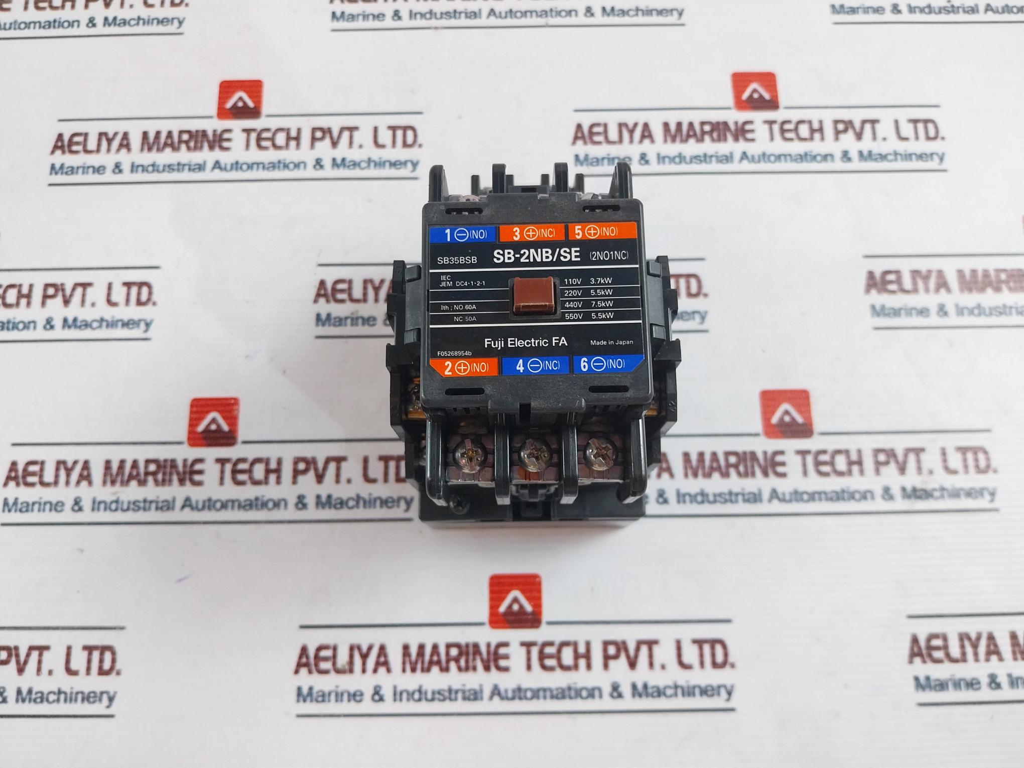 Fuji Electric Sb-2Nb/Se Magnetic Contactor 24-25Vdc 50/60Hz – Aeliya ...