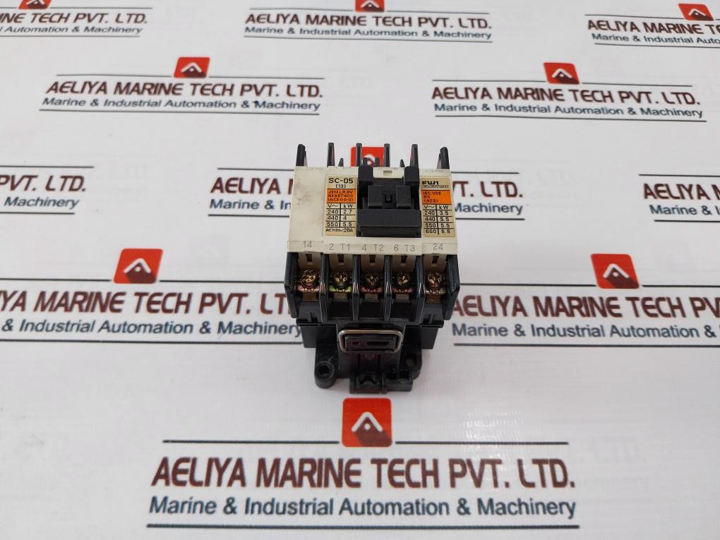 Fuji Electric Sc-05 [13]/4Nc0G0 Magnetic Contactor 20A – Aeliya Marine ...