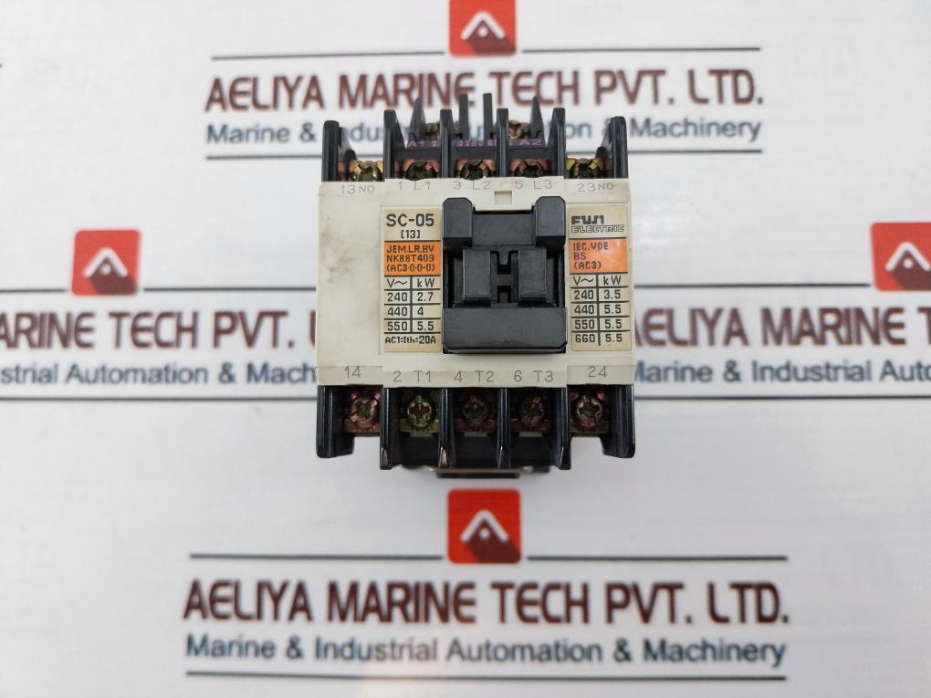 Fuji Electric Sc-05 [13]/4Nc0G0 Magnetic Contactor 20A – Aeliya Marine Tech