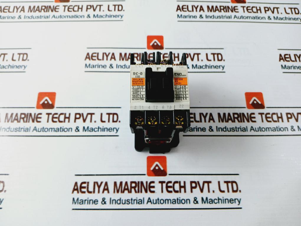 Fuji Electric Sc-0[13] Magnetic Contactor 4Nc0F0 – Aeliya Marine Tech®