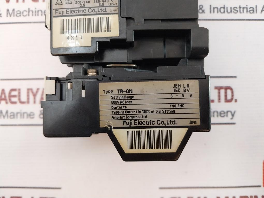 Fuji Electric Sc-0 [13] Magnetic Contactor 4Nc0F0 Tr-0N – Aeliya Marine ...