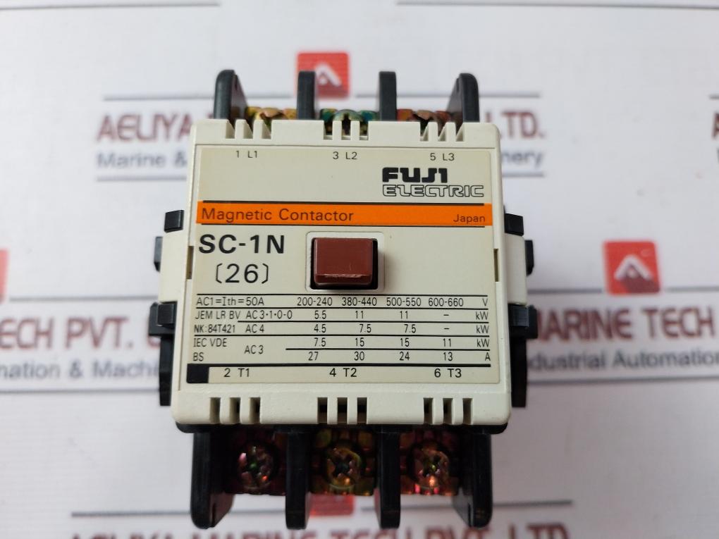 Fuji Electric Sc-1N Magnetic Contactor – Aeliya Marine Tech