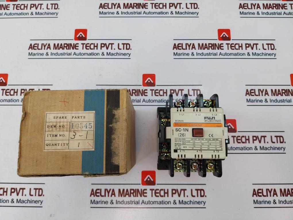 Fuji Electric Sc-1N [26] Magnetic Contactor 50/60Hz – Aeliya Marine Tech