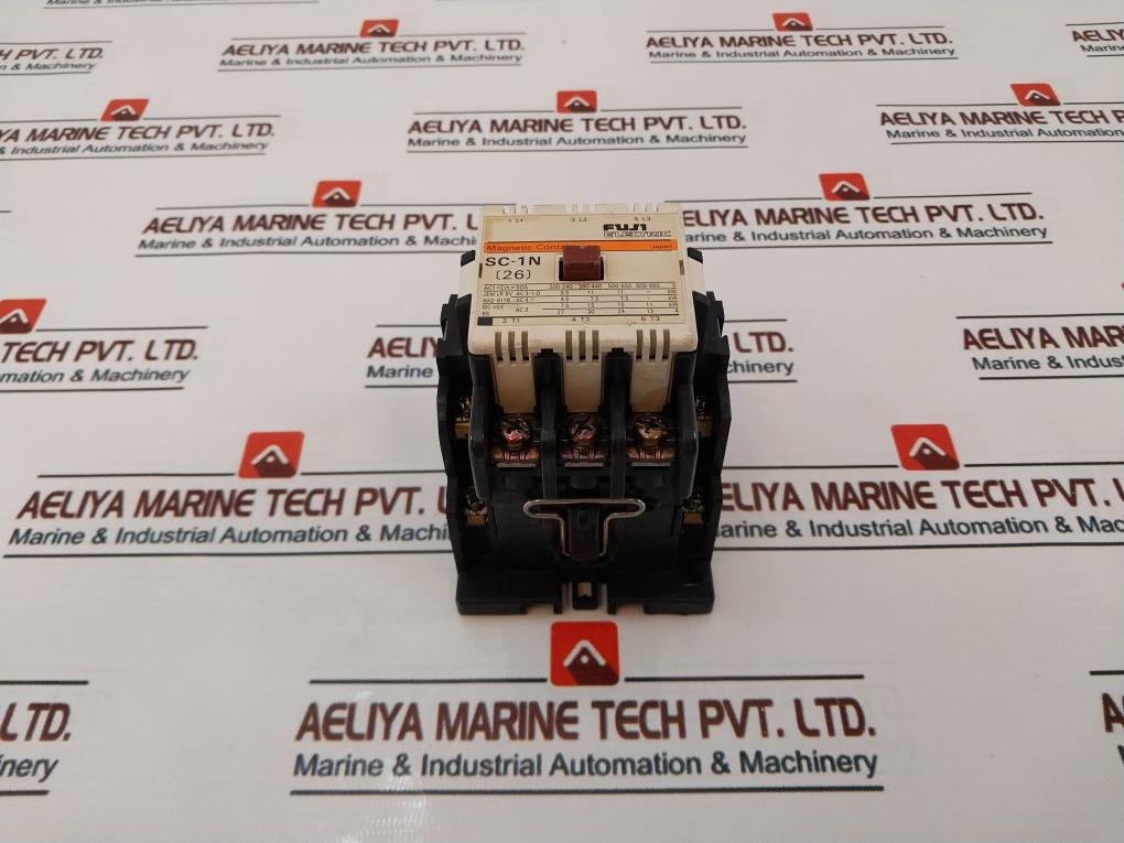 Fuji Electric Sc-1N[26] Magnetic Contactor 50A – Aeliya Marine Tech®