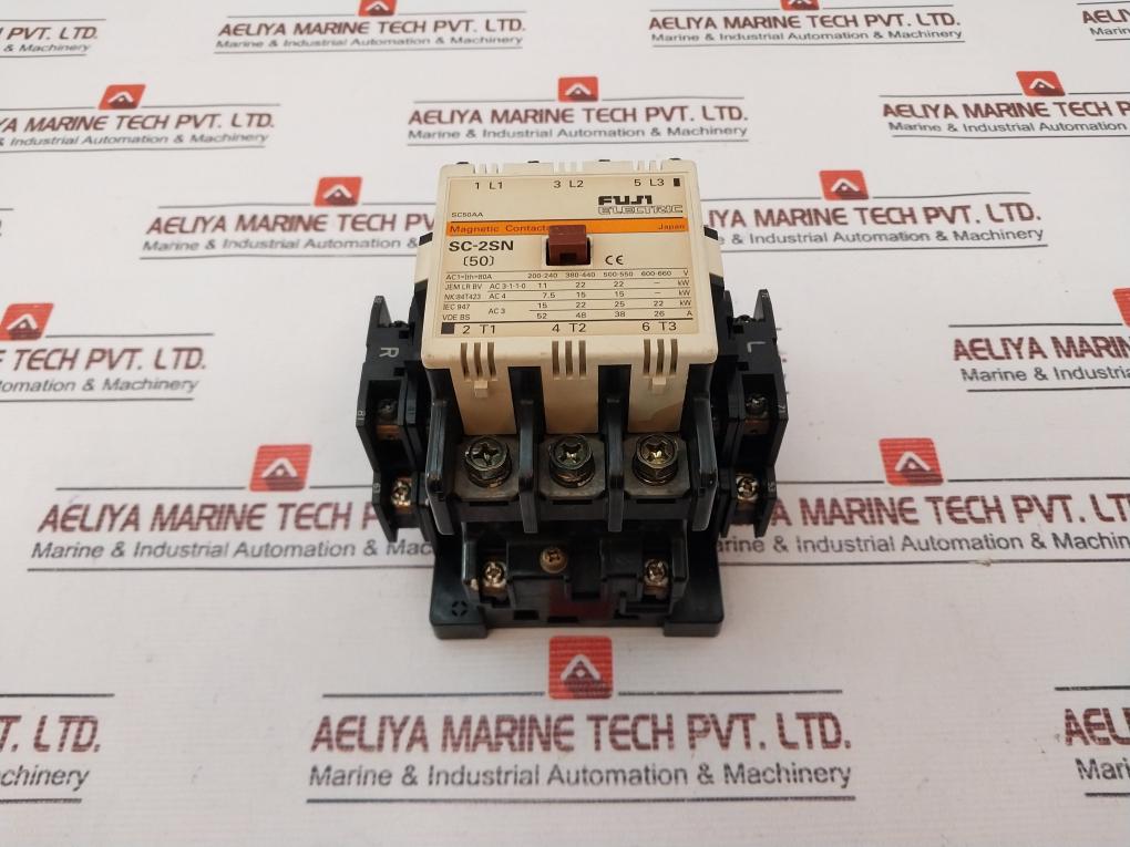 Fuji Electric Sc-2sn Magnetic Contactor 380-440v 50a – Aeliya Marine Tech