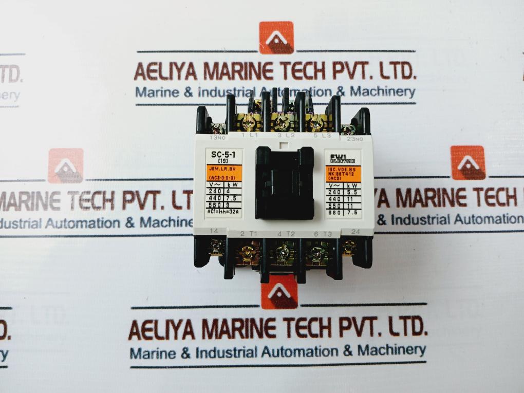 Fuji Electric Sc-5-1 Contactor 20A 50/60Hz – Aeliya Marine Tech