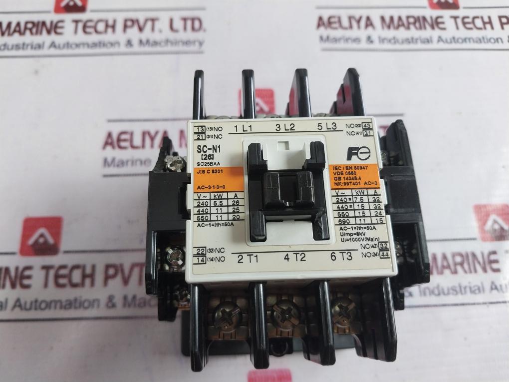 Fuji Electric Sc-n1 [26] Magnetic Contactor Sc25Baa – Aeliya Marine Tech