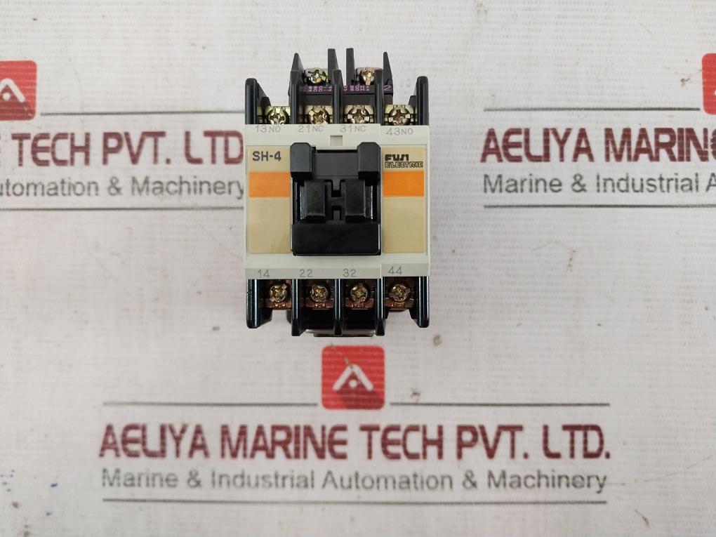 Fuji Electric Sh-4 Contactor Relay A600 Q300 Vde0660 Bs4794 F07666034C ...