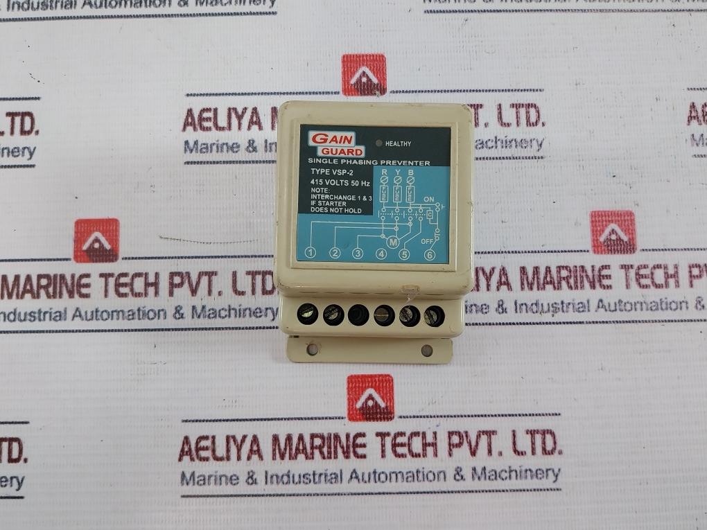 Gain Guard VSP-2 Single Phasing Preventer – Aeliya Marine Tech