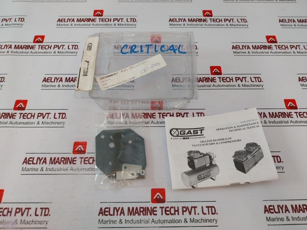 Gast K309 Service Kit For Ollies Diaphragm Vacuum Pumps & Compress ...