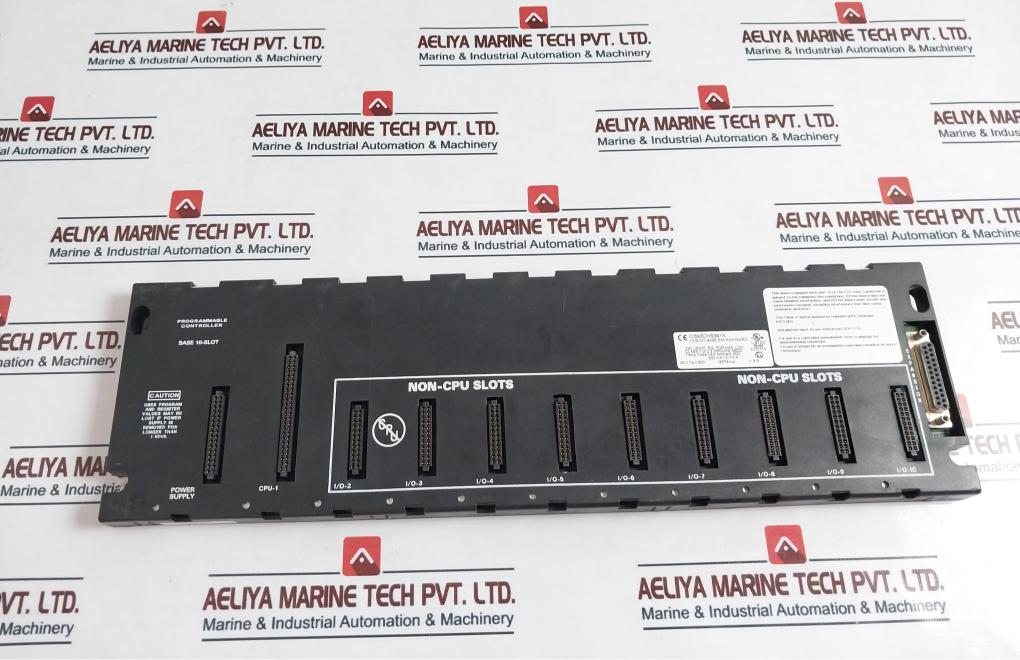 Ge Fanuc Ic693Chs391N Programmable Controller 10-slot Baseplate ...