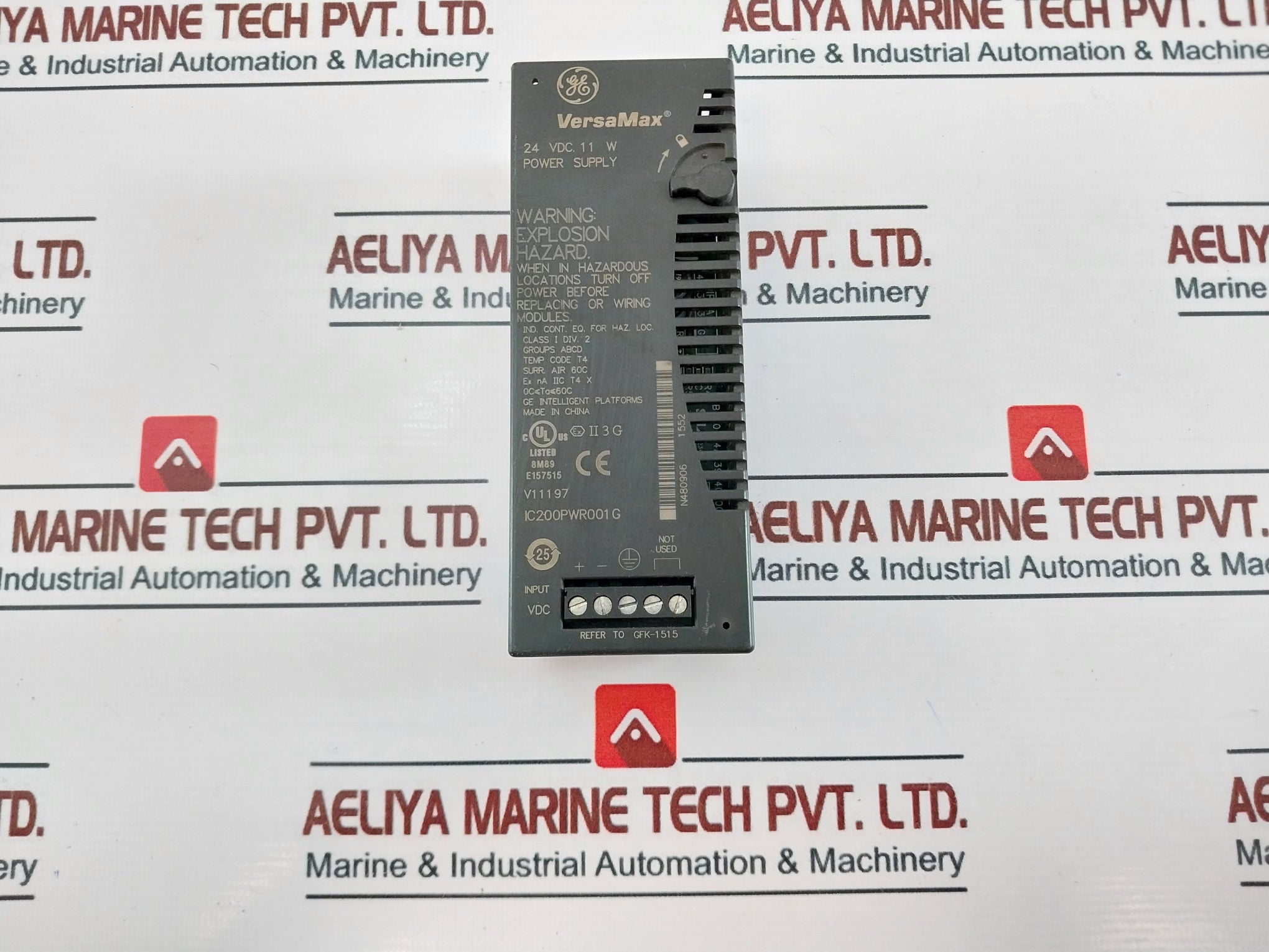 Ge Versamax Ic200Pwr001G Power Supply 24 Vdc 11 W – Aeliya Marine Tech