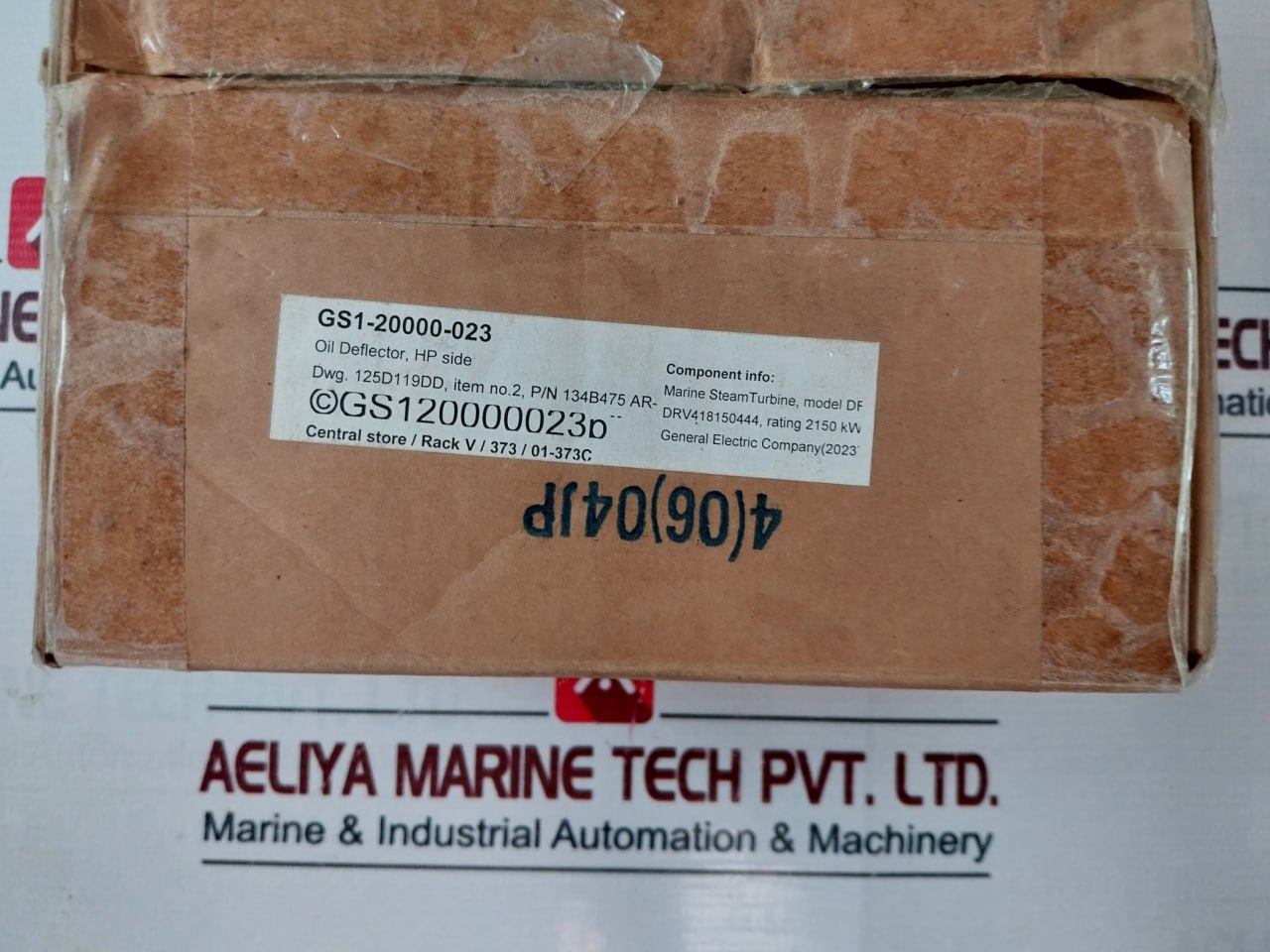 General Electric Gs1-20000-023 Oil Deflector 134B475 Ar5 – Aeliya ...
