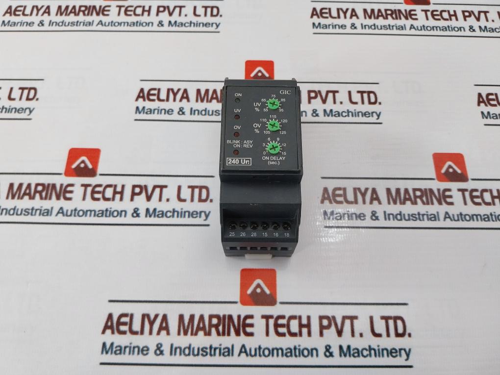 Gic Mg73Bh Phase Monitoring Relay 240 Vac 1Ph 48/63 Hz – Aeliya Marine Tech