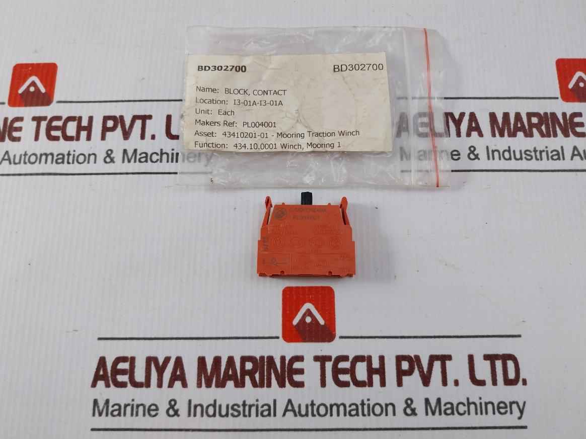 Giovenzana Pl004001 Contact Block 16A 690V, A600-q600