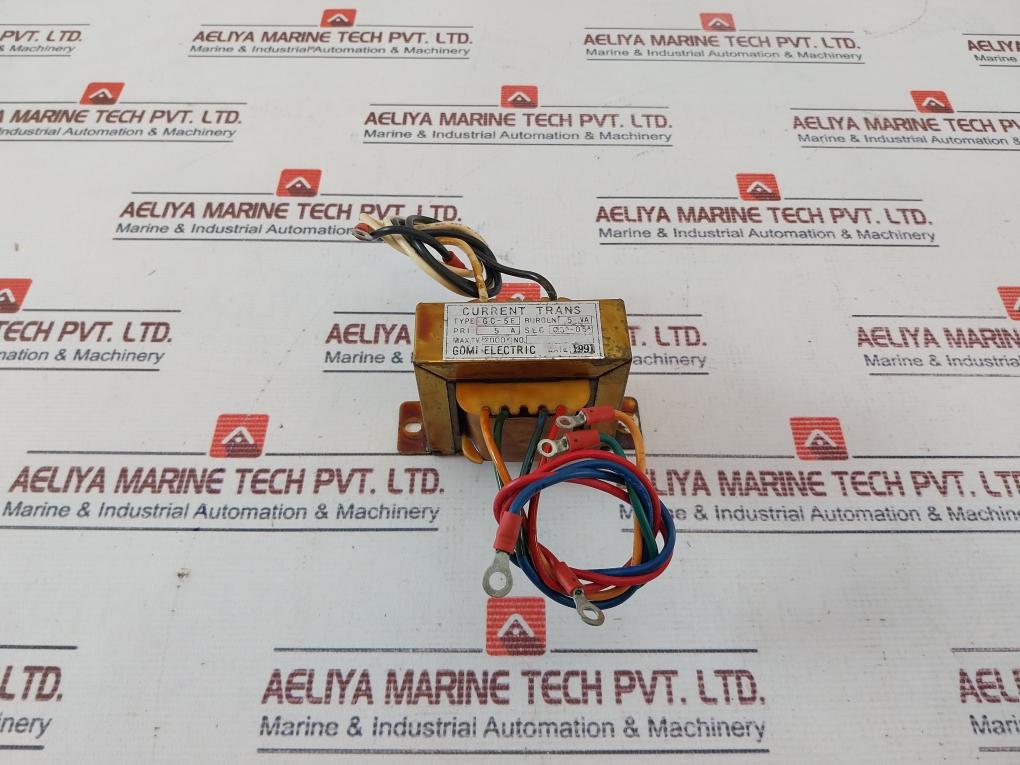 Gomi Electric Gc-5E Current Transformer 2000V – Aeliya Marine Tech