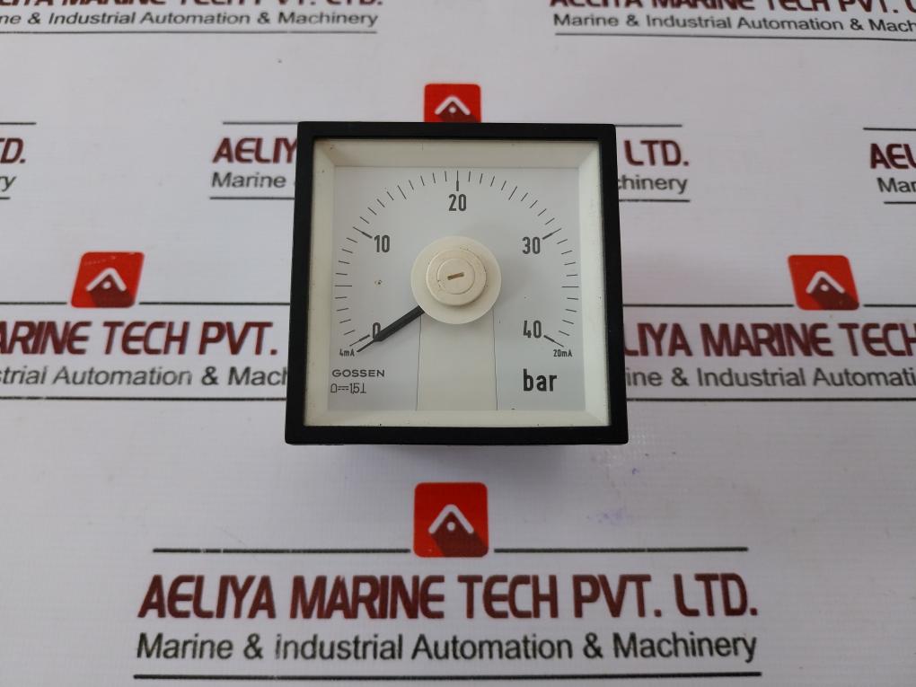 Gossen 0-40 Bar 600V Cat Iii Ammeter 4Ma 20Ma Gmb011G099Ls009Sc001 ...