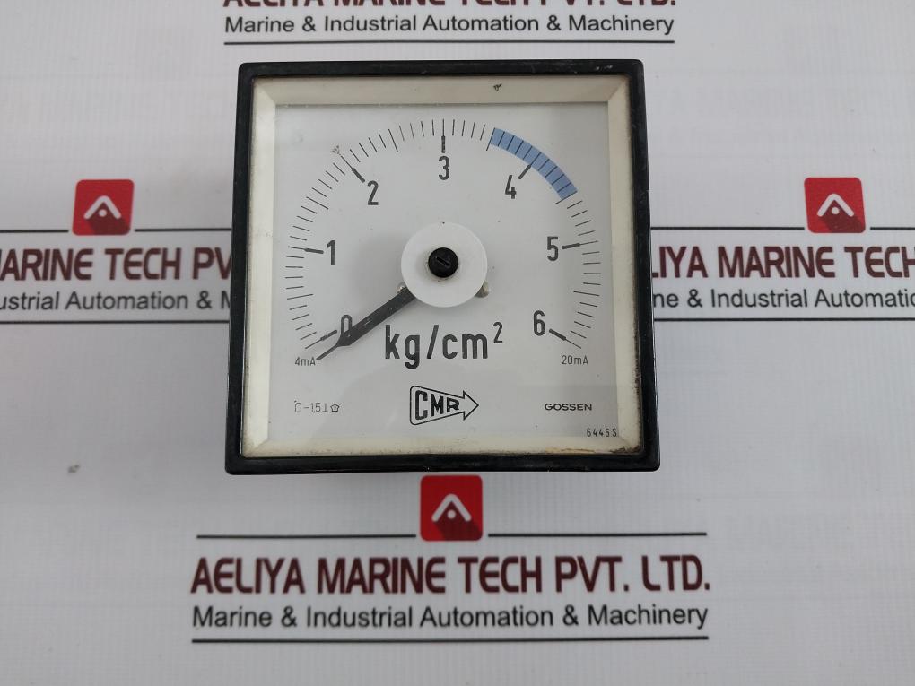 Gossen 0-6 Kg/Cm2 Ammeter 4-20 Ma – Aeliya Marine Tech