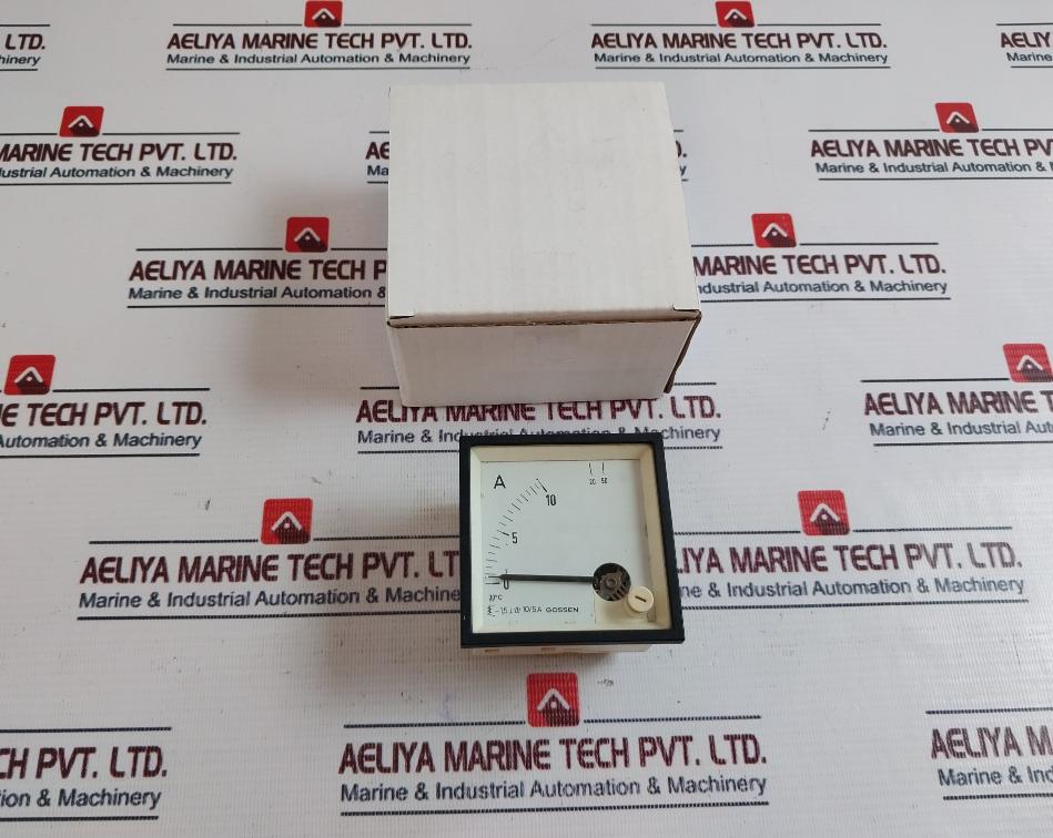 Gossen 10/5A Analog Panel Meter Ammeter ~1.5 30°C – Aeliya Marine Tech