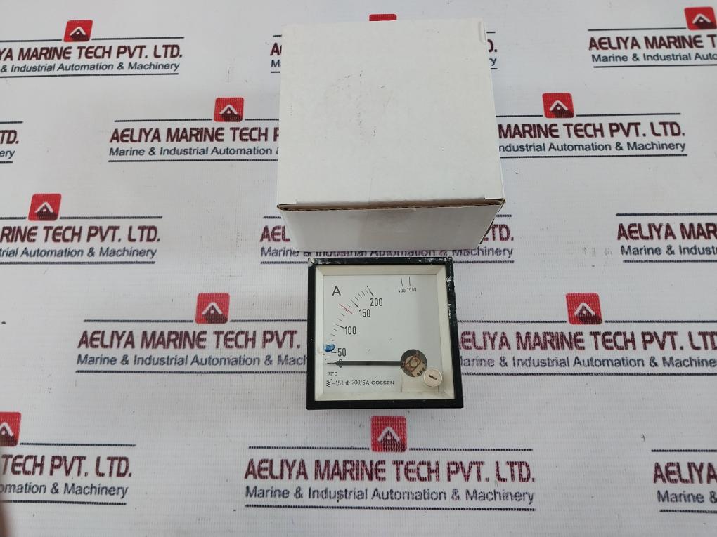 Gossen 200/5A Analog Ammeter 30°c – Aeliya Marine Tech