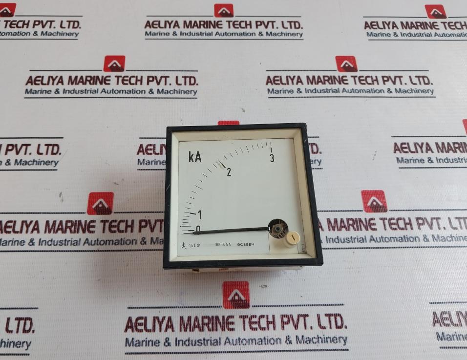 Gossen 3000/5A Analog Ka Meter 0-3 Ka – Aeliya Marine Tech®