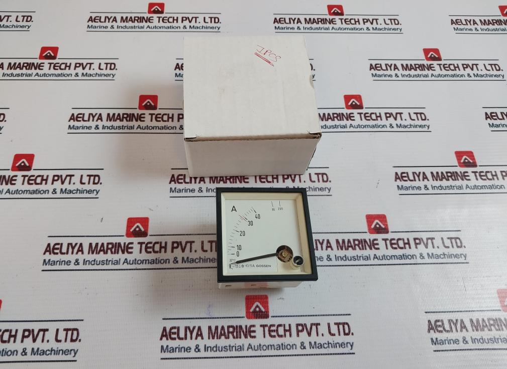 Gossen 40/5A Analog Ammeter 0-40/200 A – Aeliya Marine Tech