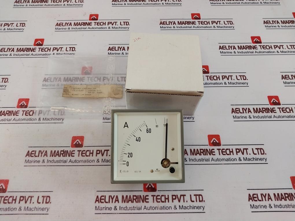 Gossen 60/1a Instrument 0-60a Spray Pump 0-60/120a Ampermeter – Aeliya ...