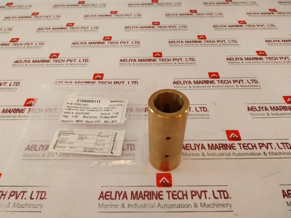Hamworthy Pumps 22903-001 Bearing Bushing – Aeliya Marine Tech