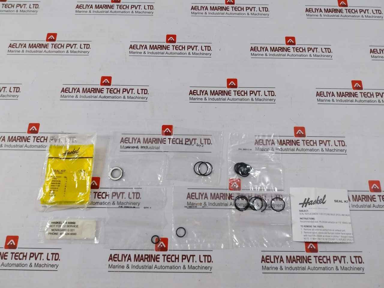 Haskel 17329 Air Cycling Seal Kit 30292995 - Aeliya Marine Tech
