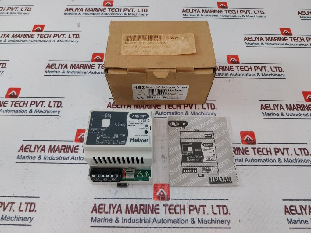 Helvar Digidim 452 Universal Dimmer 50/60Hz – Aeliya Marine Tech