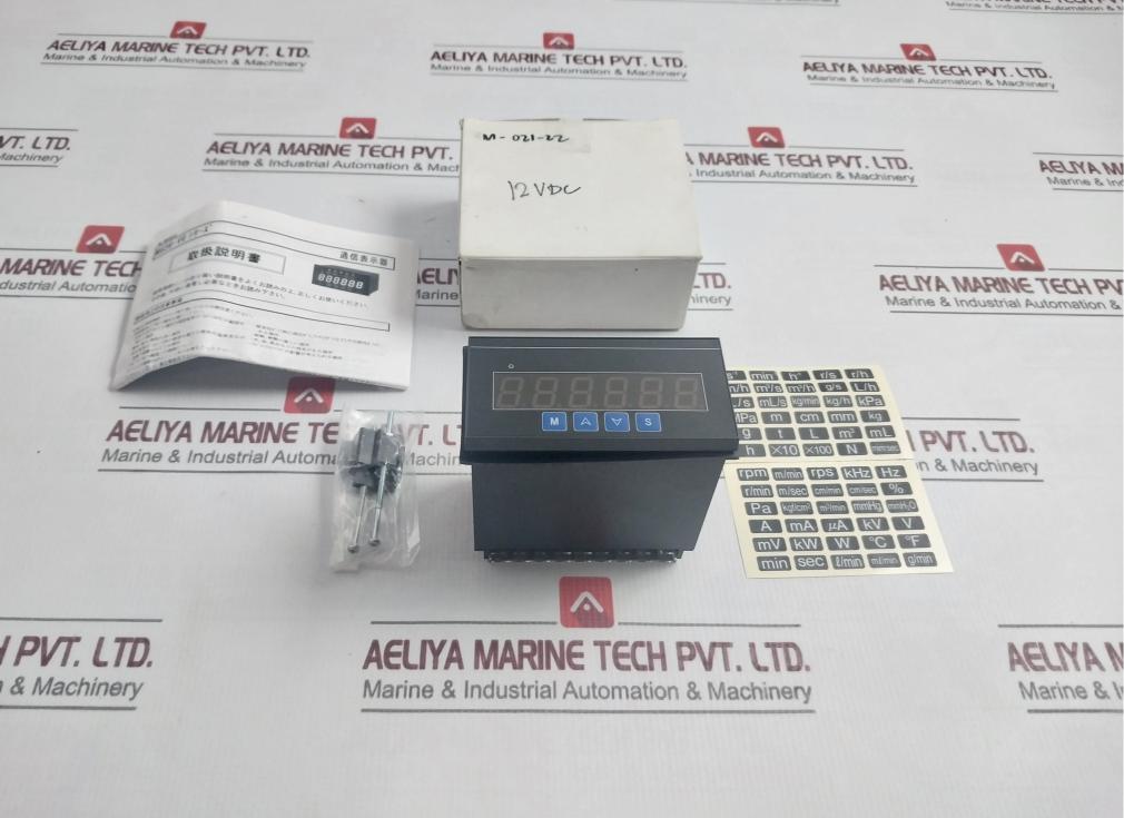 Henix Mg36A-t-v6 Digital Panel Meter 85-264V Ac – Aeliya Marine Tech