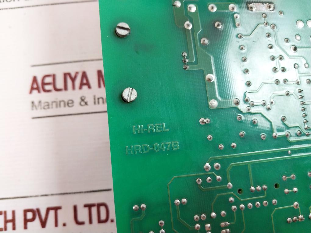 Hi-rel Hrd-047B Printed Circuit Board – Aeliya Marine Tech