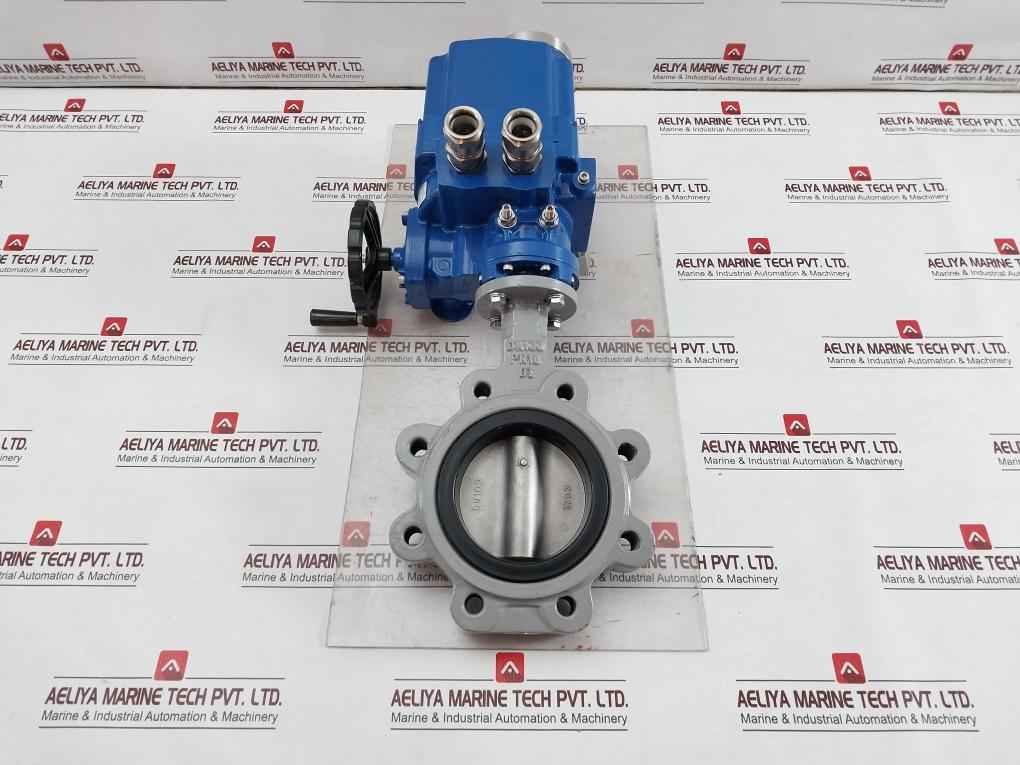 Hkc Hq-0083500100 Electric Part Turn Actuator Flanged W/butterfly Valve ...